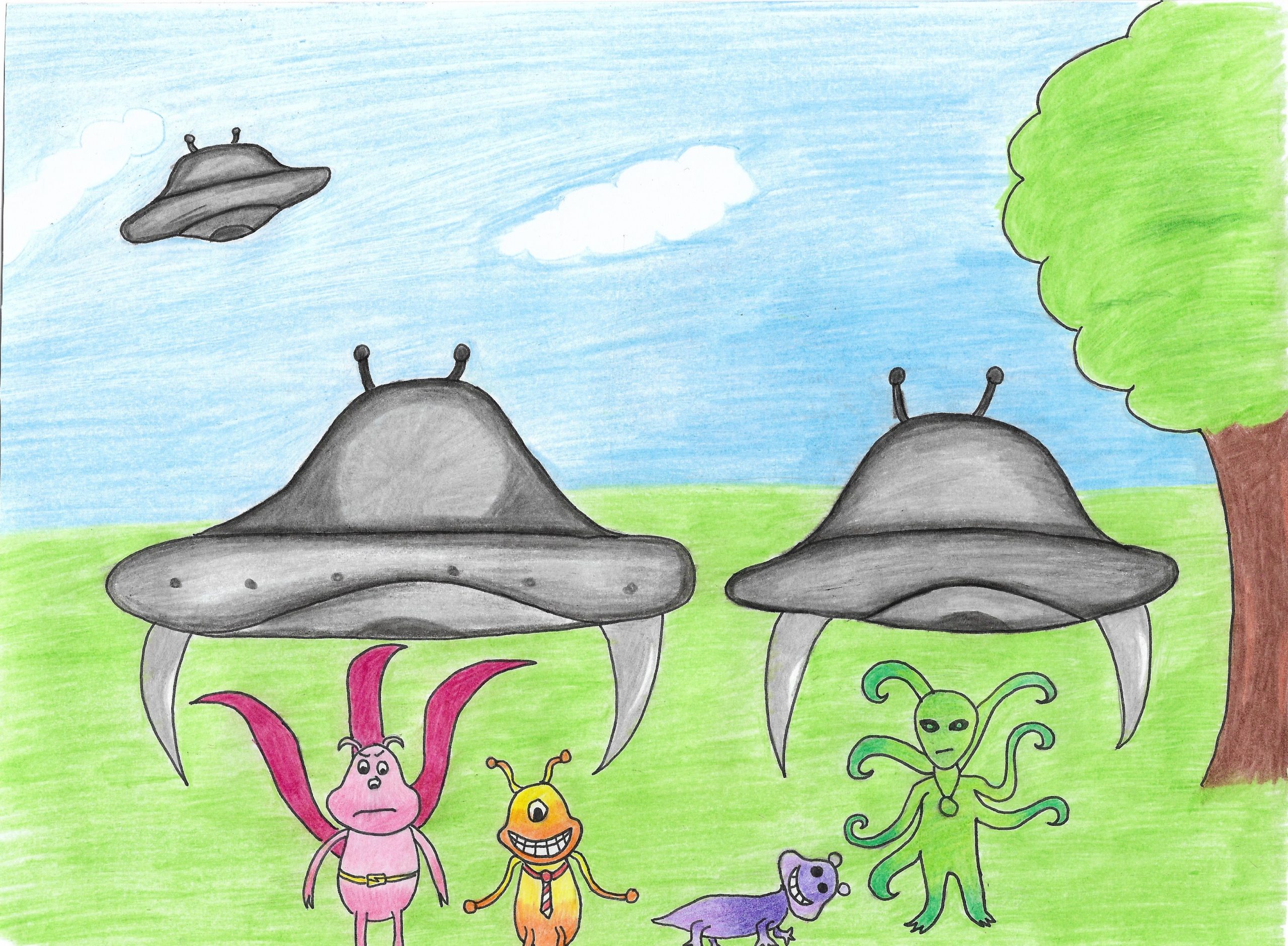 The aliens have landed!